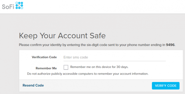 Introducing Two-Step Verification on SoFi, Your Next Level of Account ...