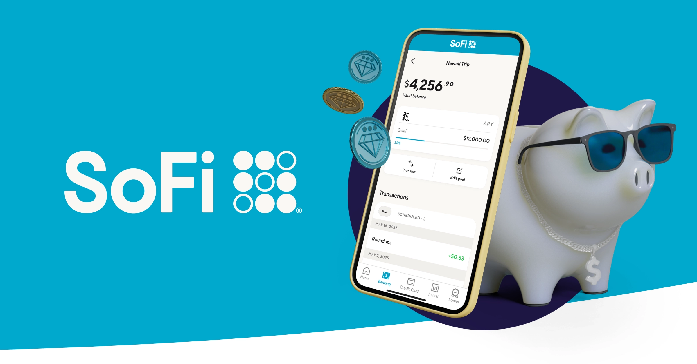 SoFi Roundups: Automatically Save Money with Every Purchase